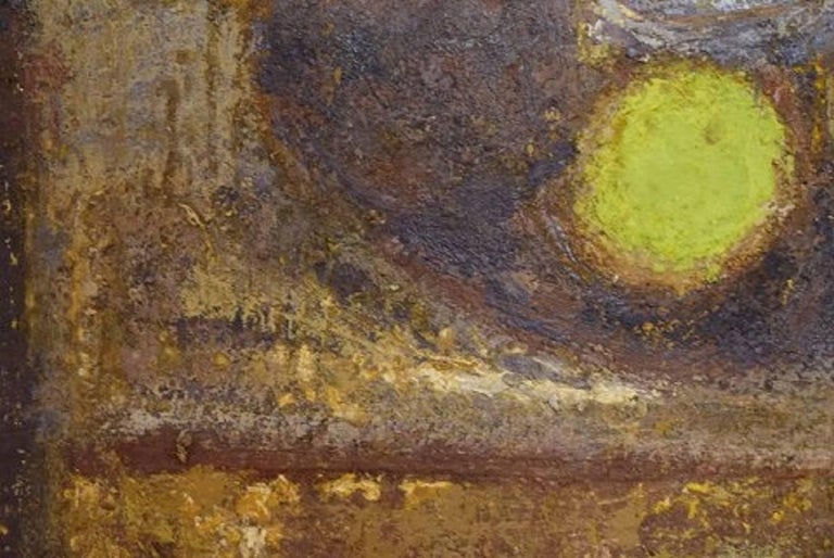 Karsten Winther Listed Danish Artist, Still Life with Jug and Fruit For ...