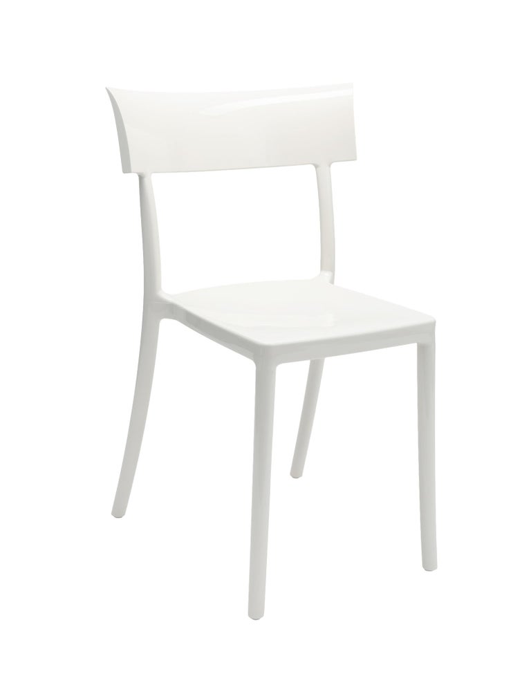 Kartell Cat Walk Chair in White by Philippe Starck with Sergio Schito ...