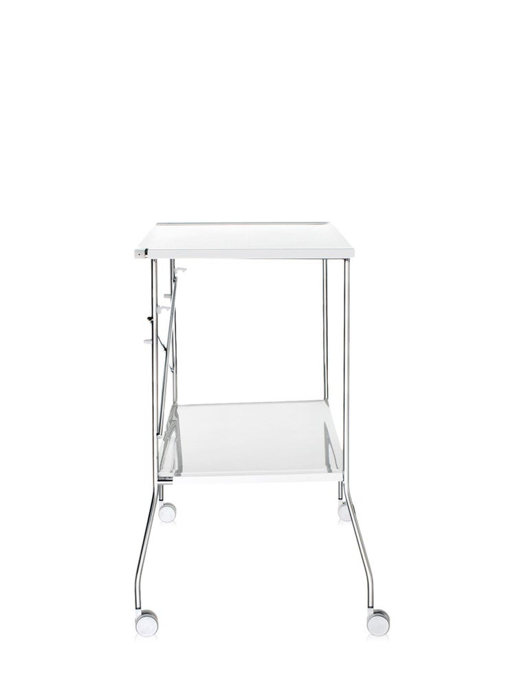Kartell Flip Trolley in Glossy White by Antonio Citterio and Toan ...