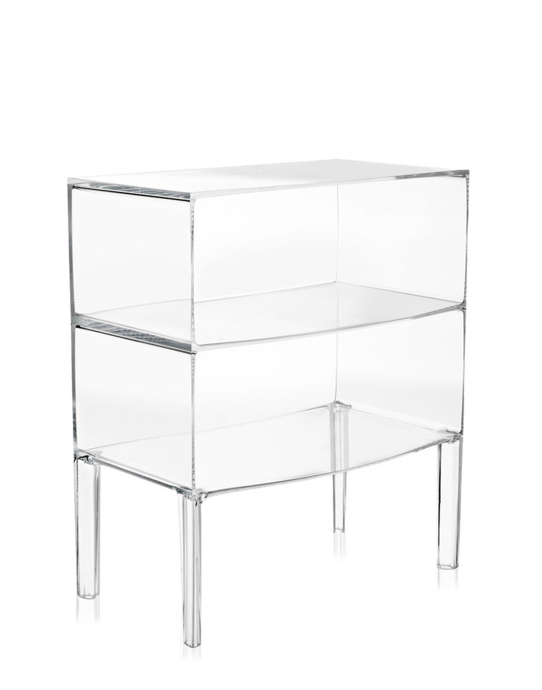 Kartell Ghost Buster Commode in Crystal by Philippe Starck and Eugeni ...