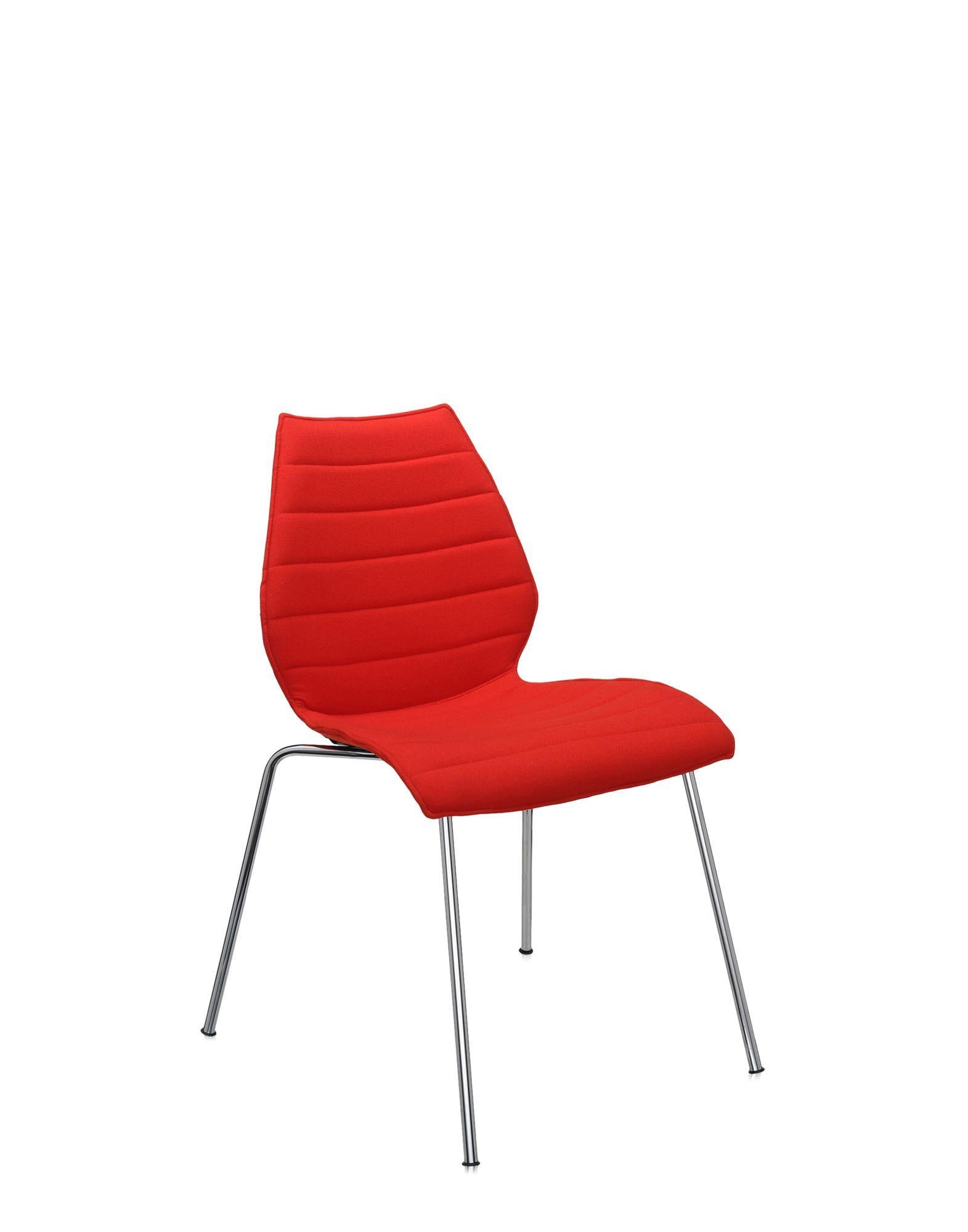 Kartell Maui Soft Trevira Chair in Grey by Vico Magistretti For Sale at ...
