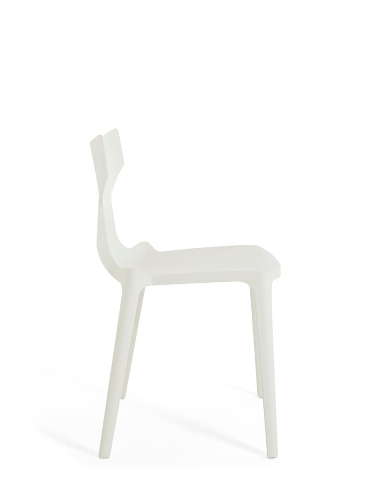 Set of 2 Kartell Re-Chair in Blanco by Antonio Citterio For Sale at 1stDibs