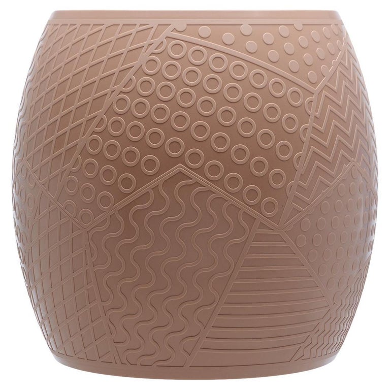 Kartell Roy Stool in Powder by Alessandro Mendini For Sale at 1stDibs