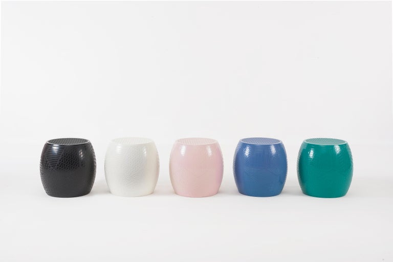 Kartell Roy Stool in White by Alessandro Mendini For Sale at 1stDibs