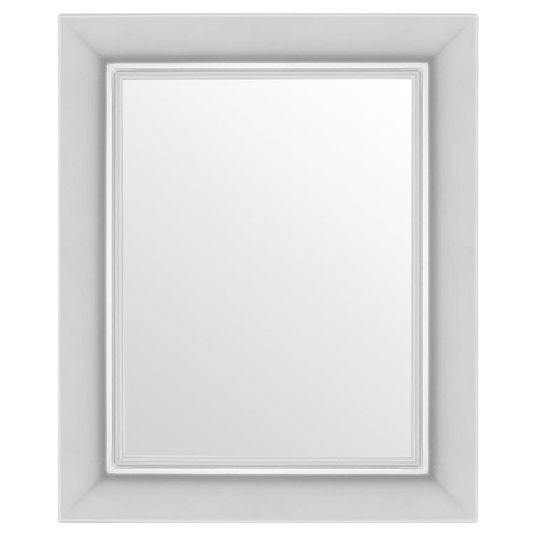 Kartell Small Rectangular Francois Ghost Mirror in Chrome by Philippe ...