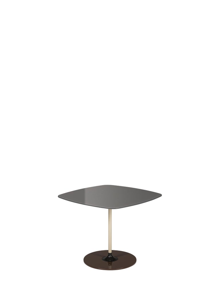 Kartell Thierry Table by Piero Lissoni in Grey For Sale at 1stDibs