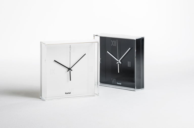 Kartell Tic and Tac Clock in White by Philippe Starck and Eugeni ...