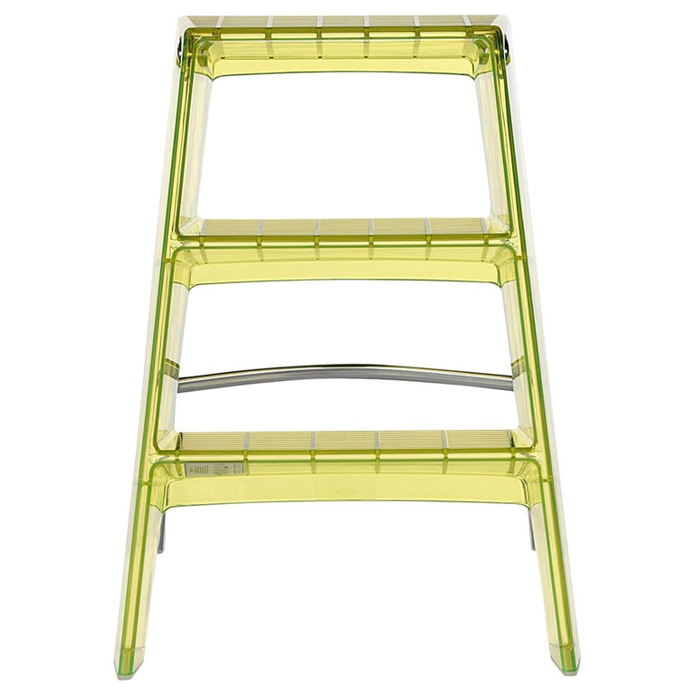 Kartell Upper Step Ladder in Citron in Yellow by Alberto Meda and Paolo ...