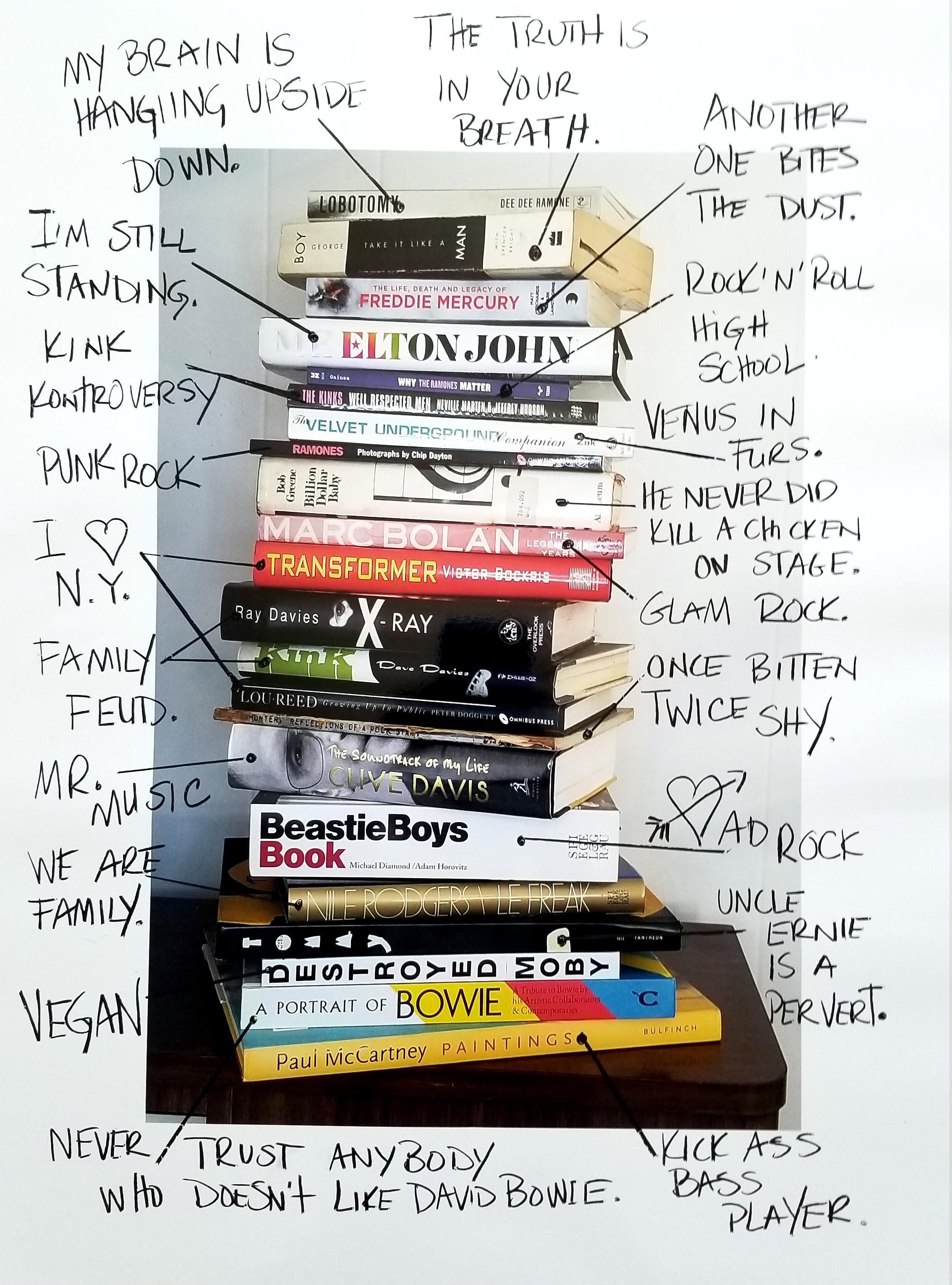 Karyn Mannix - It's Only Rock n Roll ll (framed) For Sale at 1stDibs