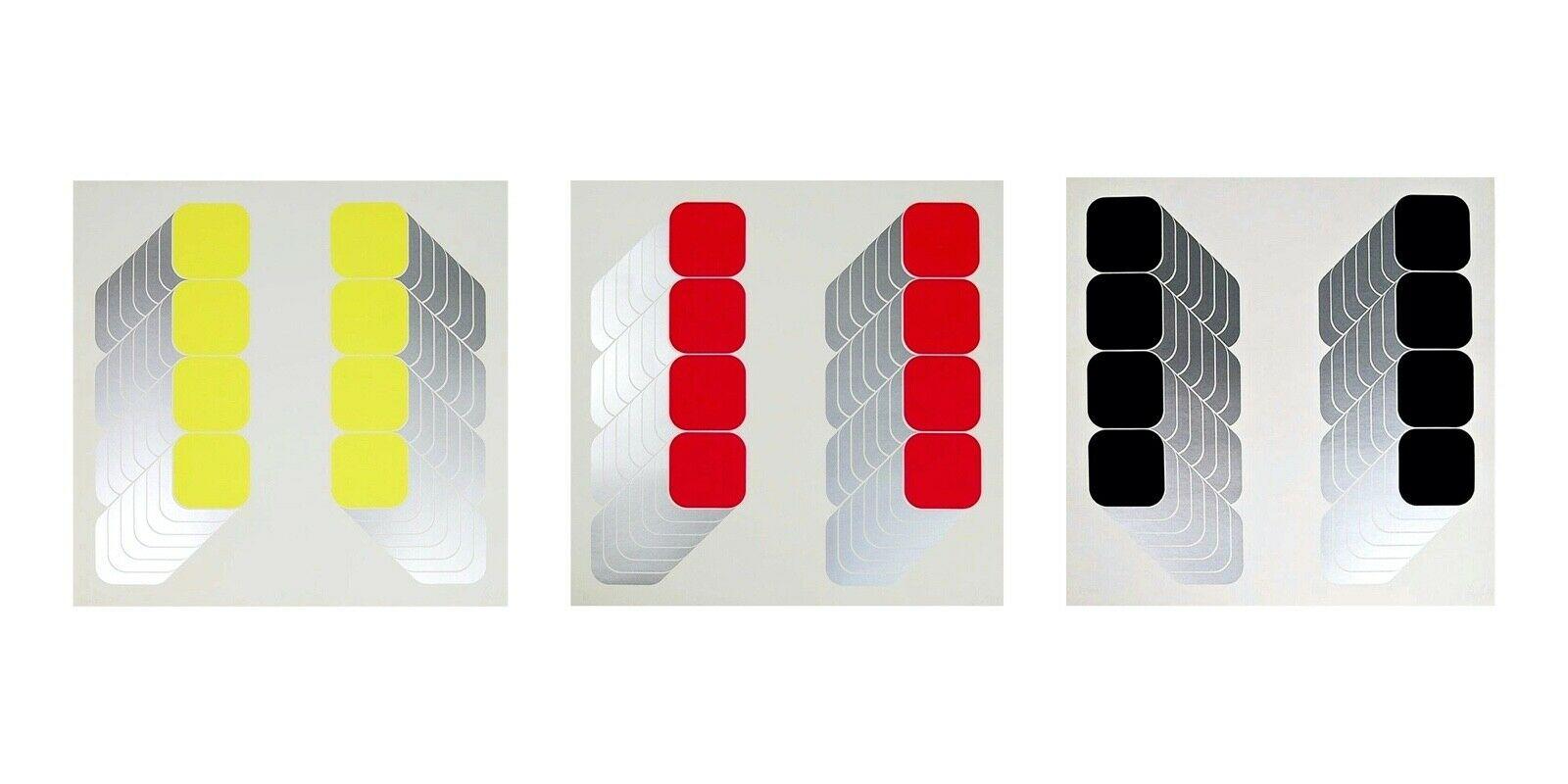 Kaspar Thomas Lenk - Lenk Series I, II and III Triptych (three artworks ...