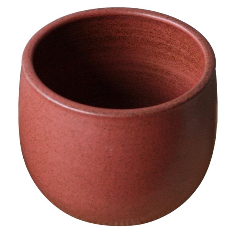 Sumida Gawa Pottery Piece (Men around a koi pond) For Sale at 1stDibs