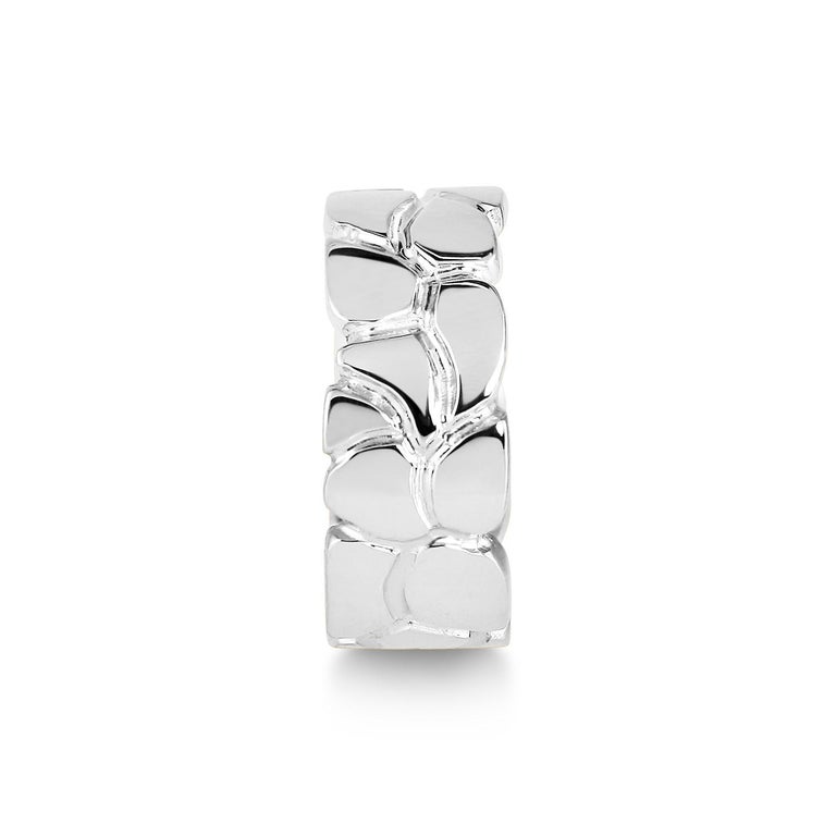 KATA SETH Sterling Silver Modern Unisex 7.7 Gram Band For Sale at 1stDibs