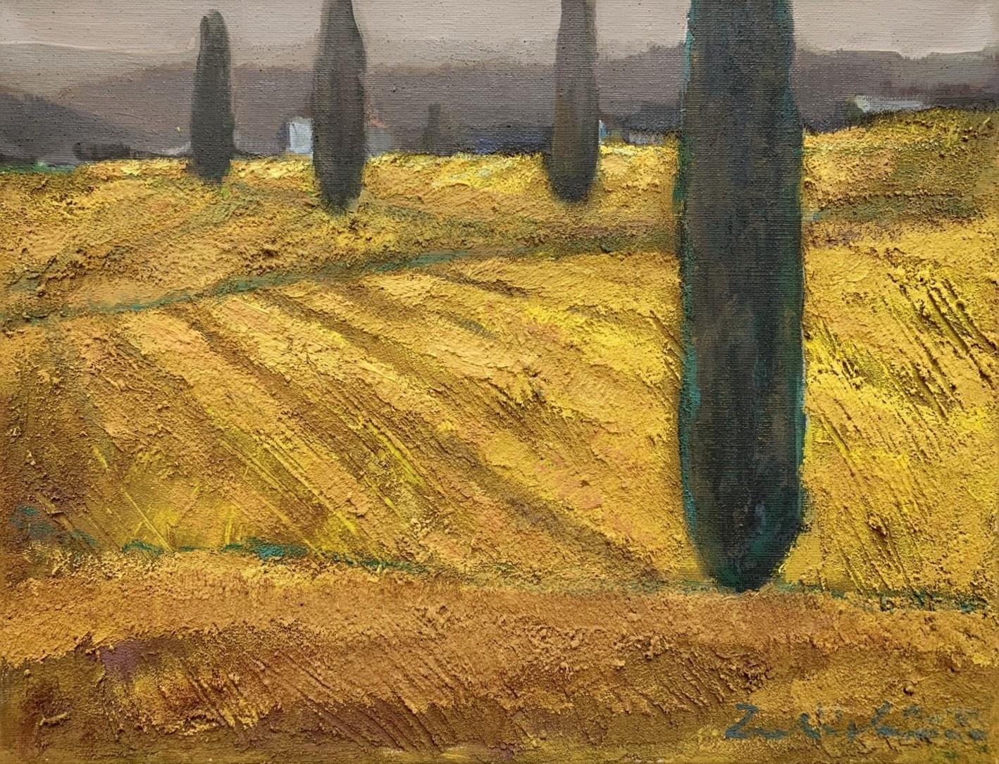 Katarzyna Zwolińska - Winter Landscape - XXI Century, Contemporary ...