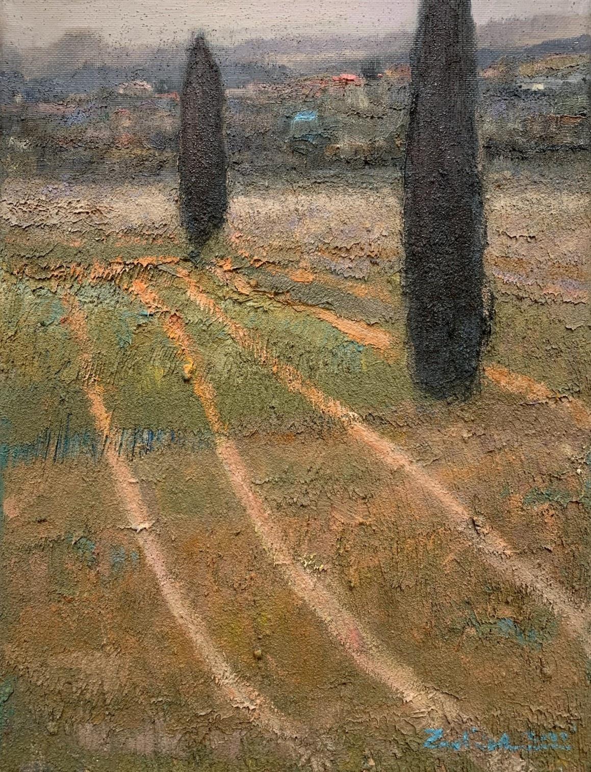 Katarzyna Zwolińska - Winter Landscape - XXI Century, Contemporary ...