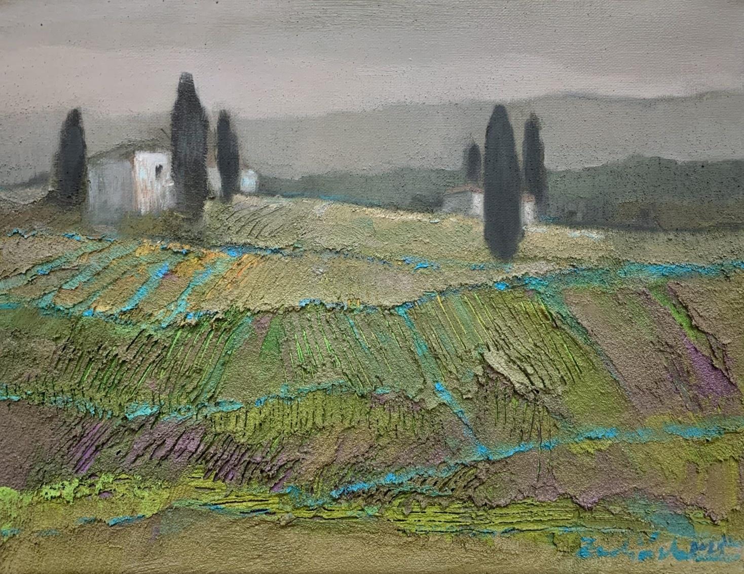 Katarzyna Zwolińska - Winter Landscape - XXI Century, Contemporary ...