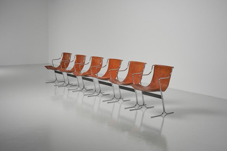 Katavolos Kelley and Littell T Armchairs ICF 1952 For Sale at 1stDibs