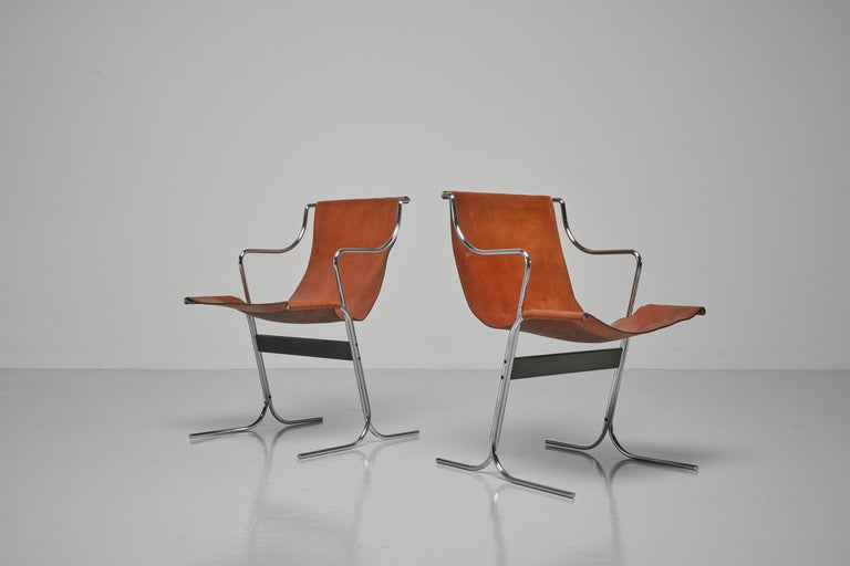 Katavolos Kelley and Littell T Armchairs ICF 1952 For Sale at 1stDibs