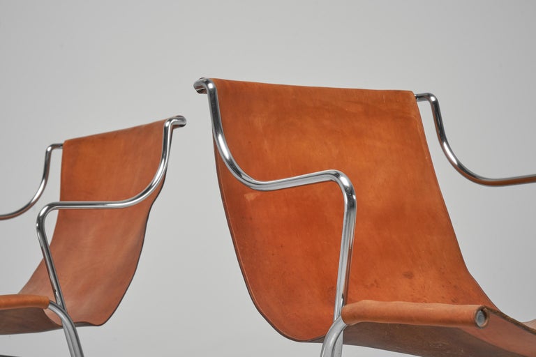 Katavolos Kelley and Littell T Armchairs ICF 1952 For Sale at 1stDibs