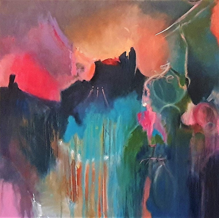 Kate Bell - "All the Mysteries Of the Sped Sea". Contemporary Abstract ...