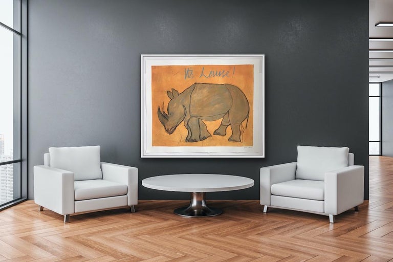 Kate Boxer - It's Louise, Kate Boxer, Handmade Dry Point Print, Animal ...