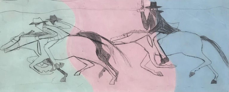 Kate Boxer - Kenny!, animal art, affordable art, cowboy art, horses art ...