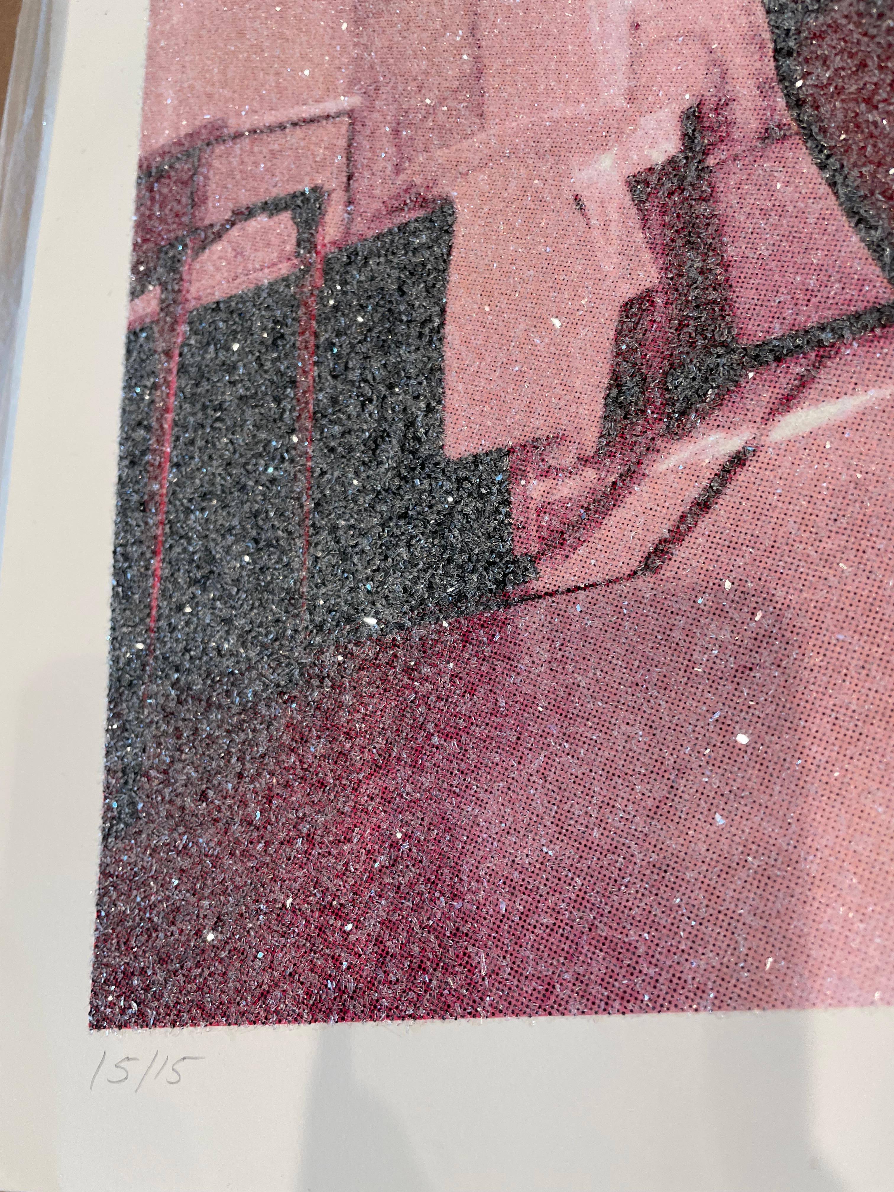 Kate Garner - "Kate Moss (DD pink)" Photography print 25.5 × 19 in Ed ...