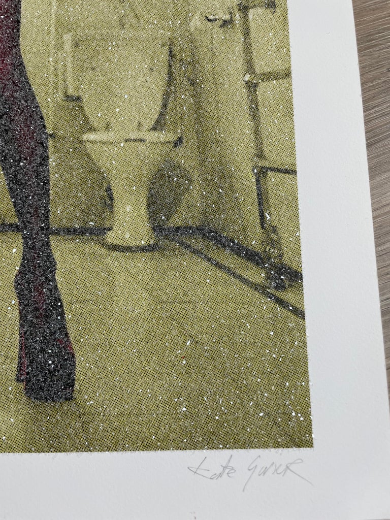 Kate Garner - "Kate Moss (DD yellow)" Photography print 25.5 × 19 in Ed ...