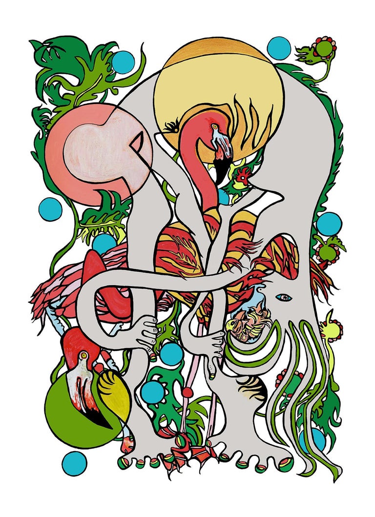 Kate Garner - "Silent Reality Everywhere" Print 53" × 40" inch Ed. 1/10 ...