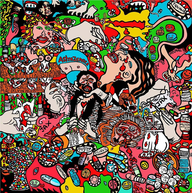 Kate Garner - « The New Created World » Impression 109,22 cm x 101,6 cm ...