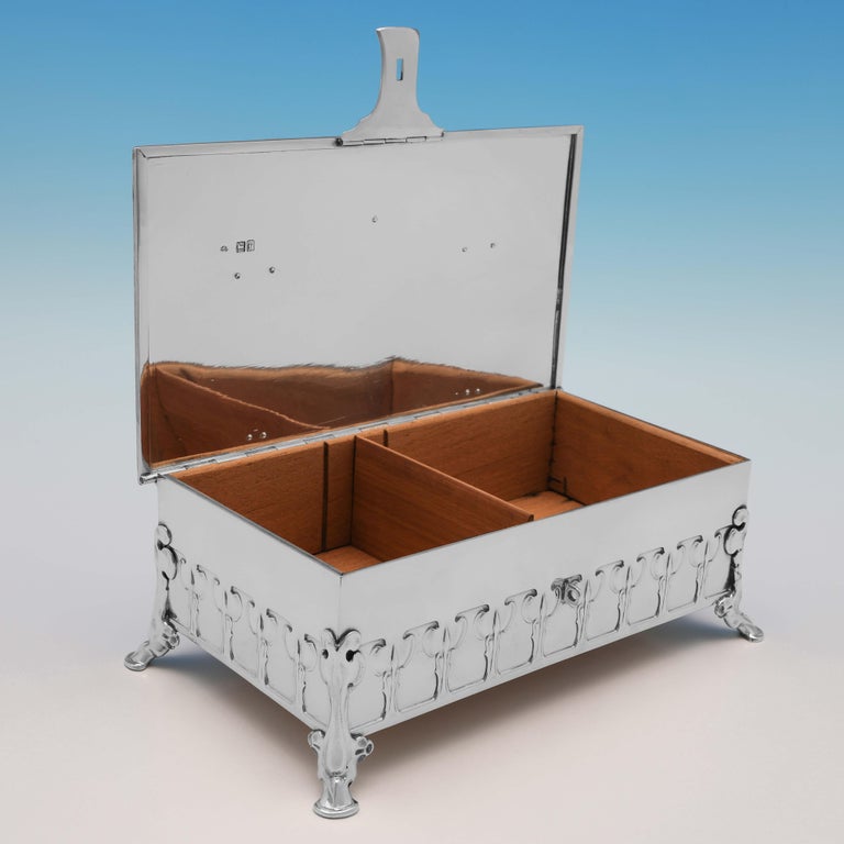 Kate Harris for William Hutton and Sons, Sterling Silver Casket, London ...