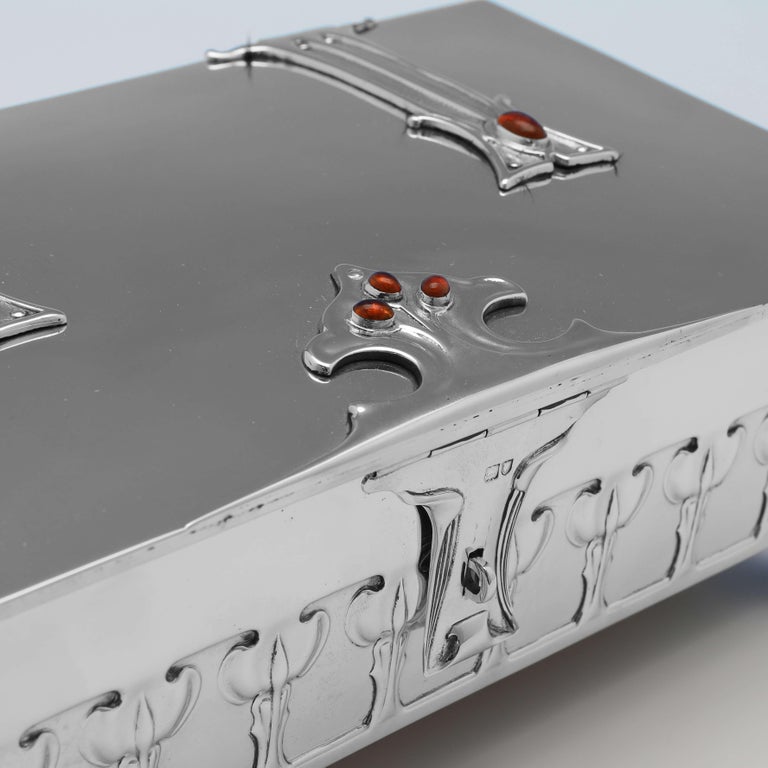 Kate Harris for William Hutton and Sons, Sterling Silver Casket, London ...