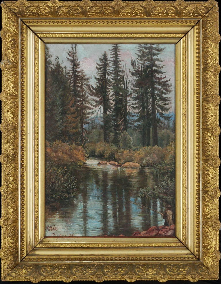 Kate Heath Maher - Late 19th Century Tahoe Landscape -- Fly Fishing at ...