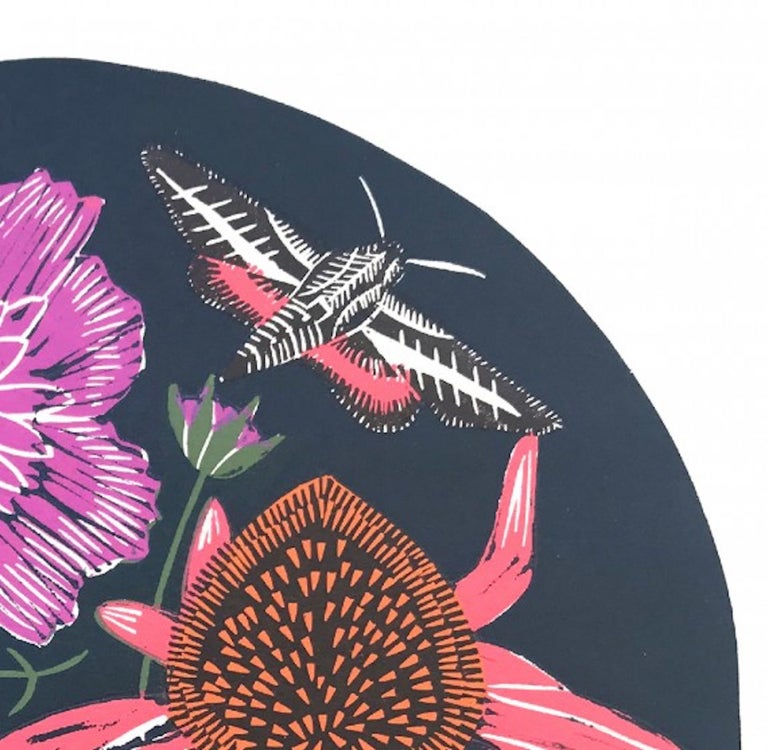 Kate Heiss - Kate Heiss, Midnight Garden, Floral Print, Limited Edition ...