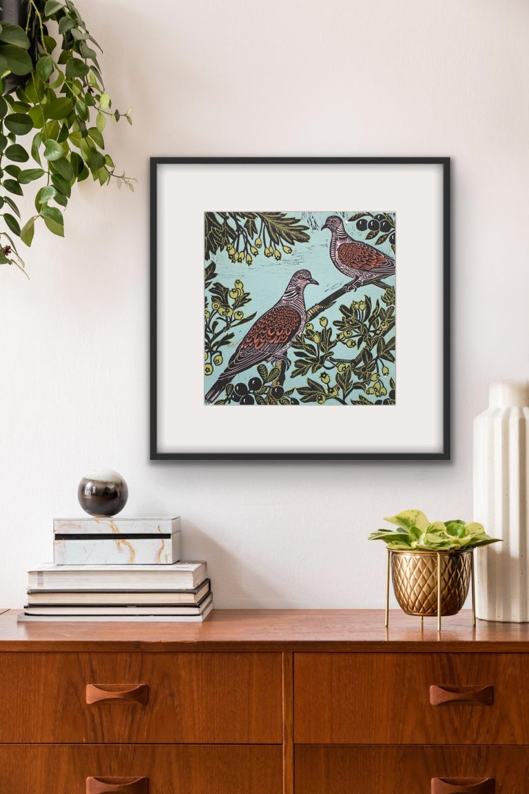 Kate Heiss - Twoturtle Doves, Kate Heiss, Contemporary art, Animal and ...