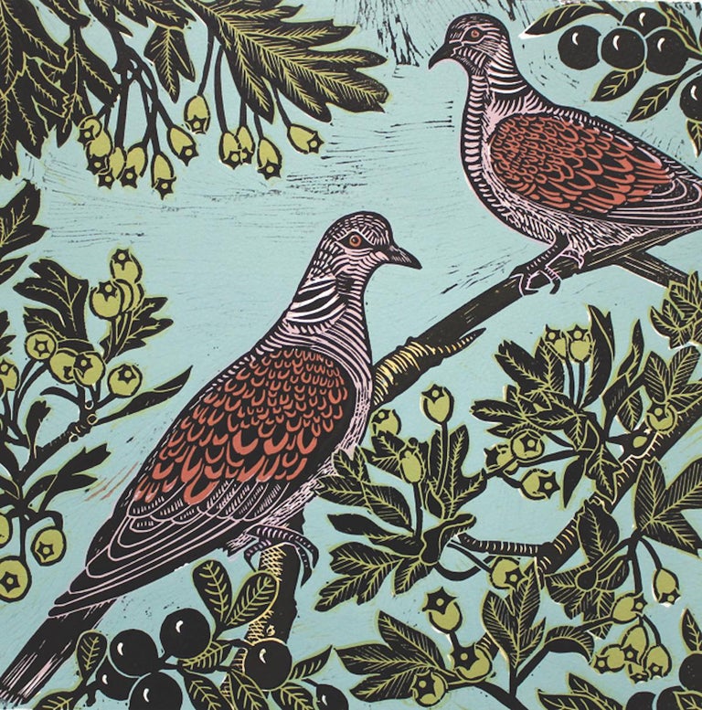 Kate Heiss - Twoturtle Doves, Kate Heiss, Contemporary art, Animal and ...