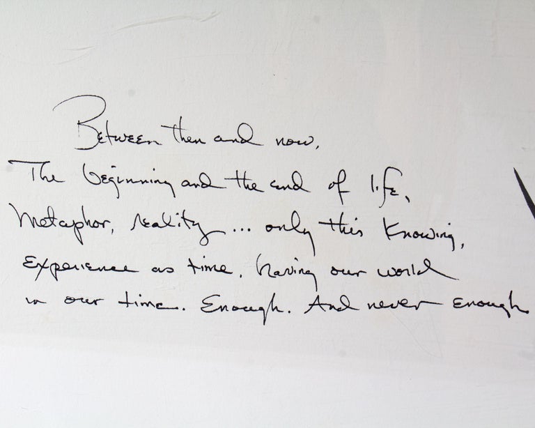 Kate Millett Signed 1991 Abstract Ink Drawing For Sale at 1stDibs