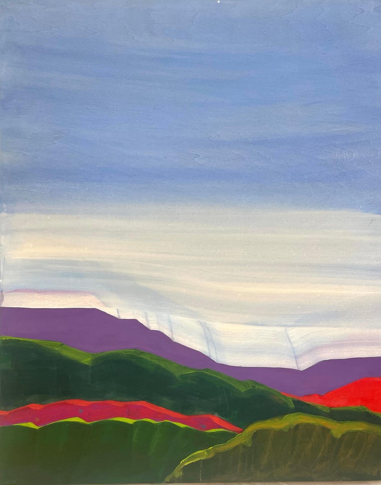 Kate Snow - Early Light, impressionistic landscape painting For Sale at ...