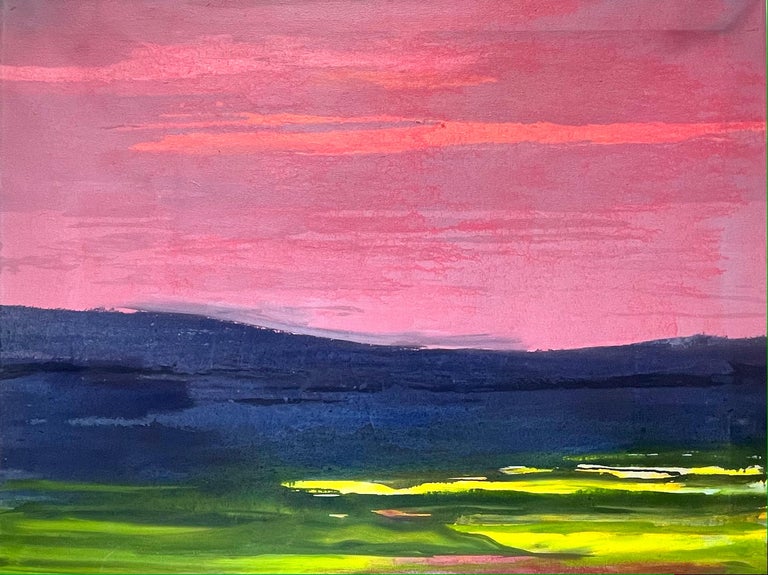 Kate Snow - Hot Summer Night, impressionistic landscape painting For ...