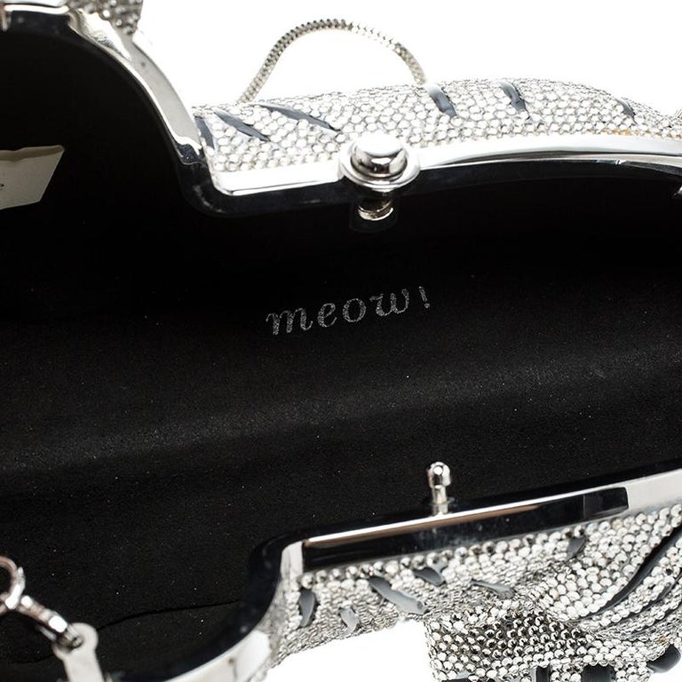 Kate Spade Rhinestone Crystal Place Your Bets Tiger Clutch at 1stDibs ...