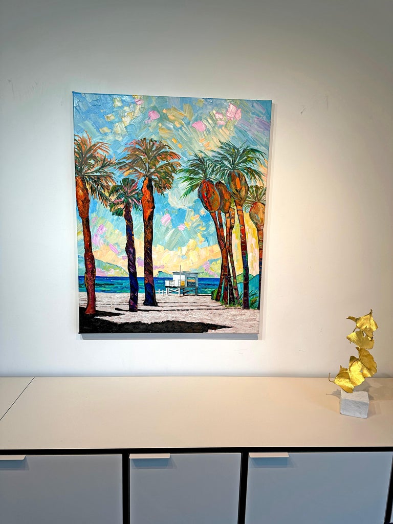 Katharina Husslein - Baywatch - Katharina Husslein Colorful Impasto Oil ...
