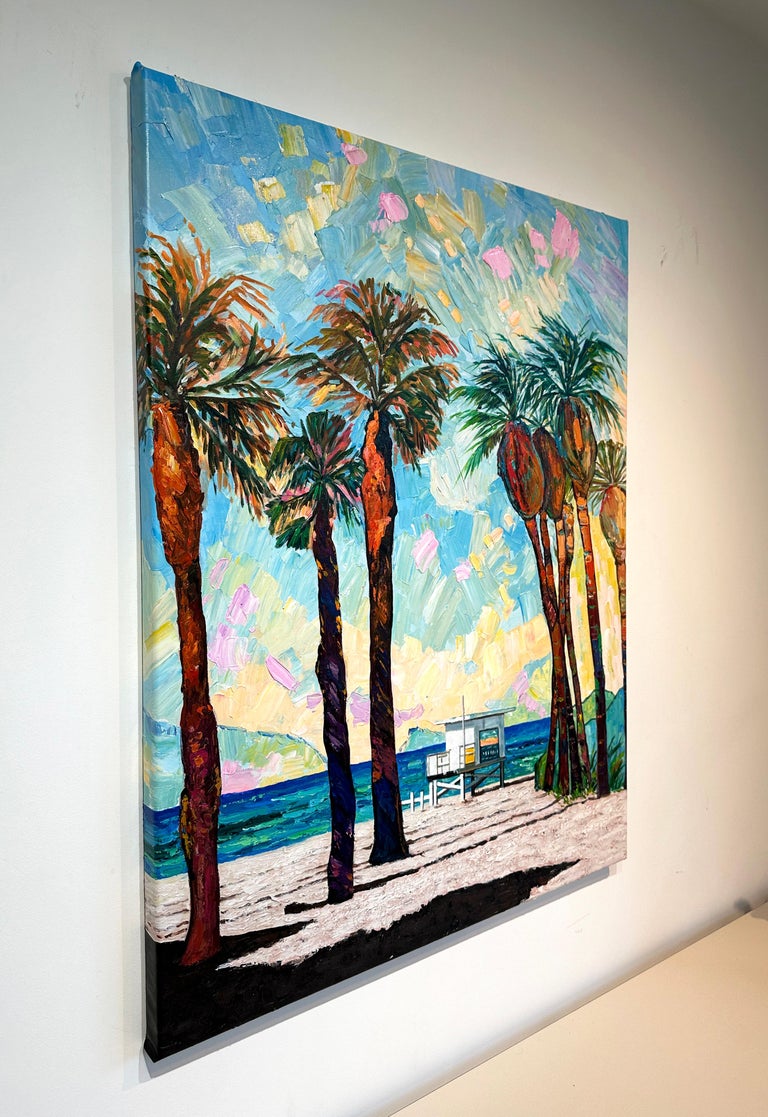 Katharina Husslein - Baywatch - Katharina Husslein Colorful Impasto Oil ...