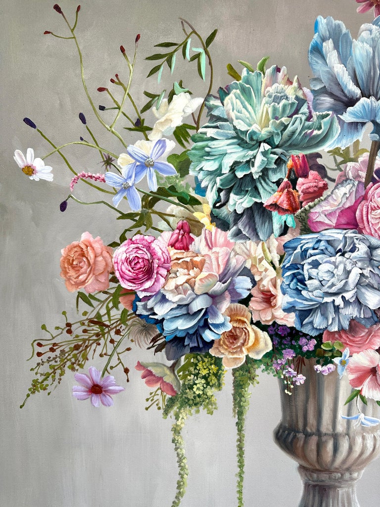Katharina Husslein - Precious - original dutch realist bouquet floral ...