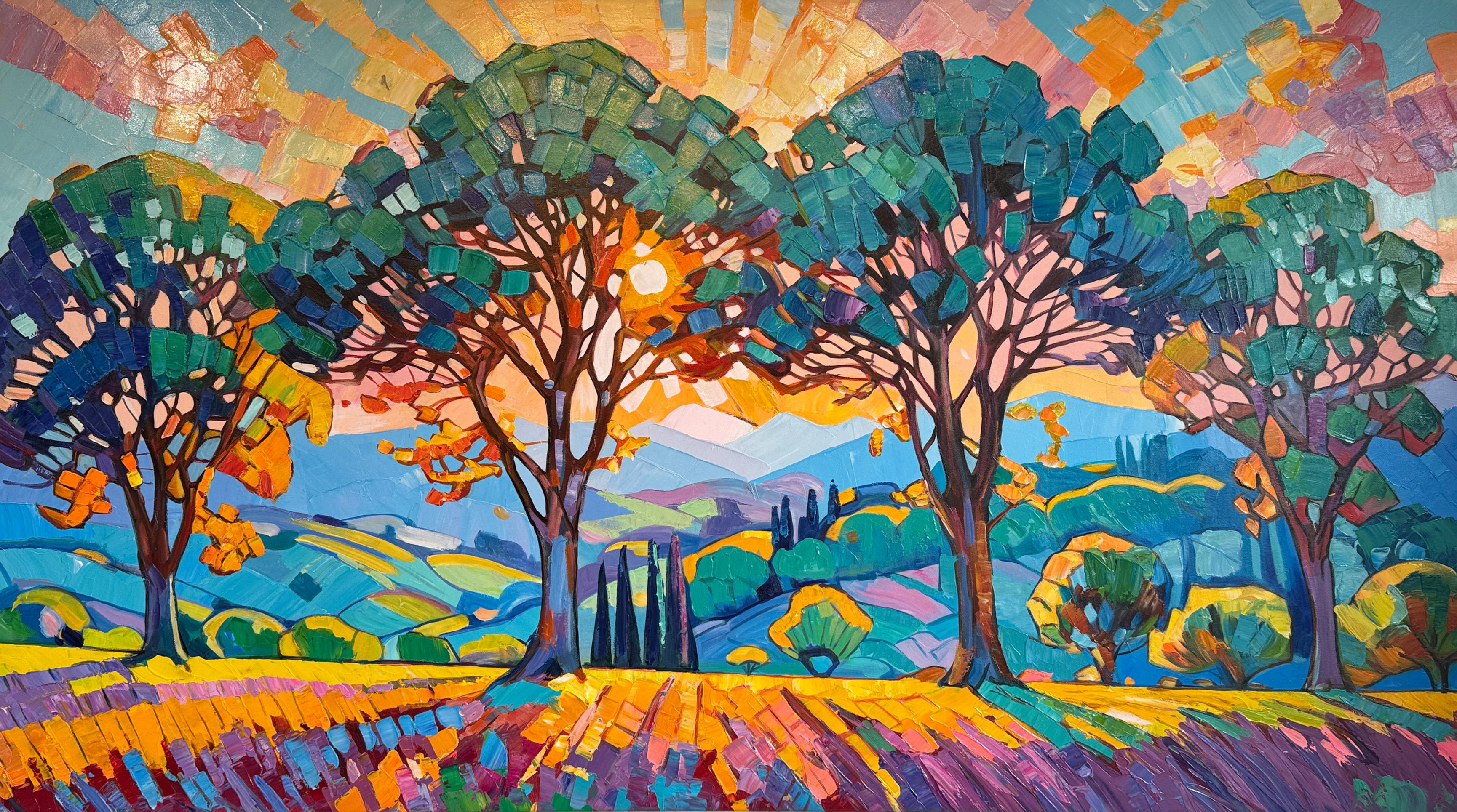 Jing Hong Paintings - 4 For Sale at 1stDibs
