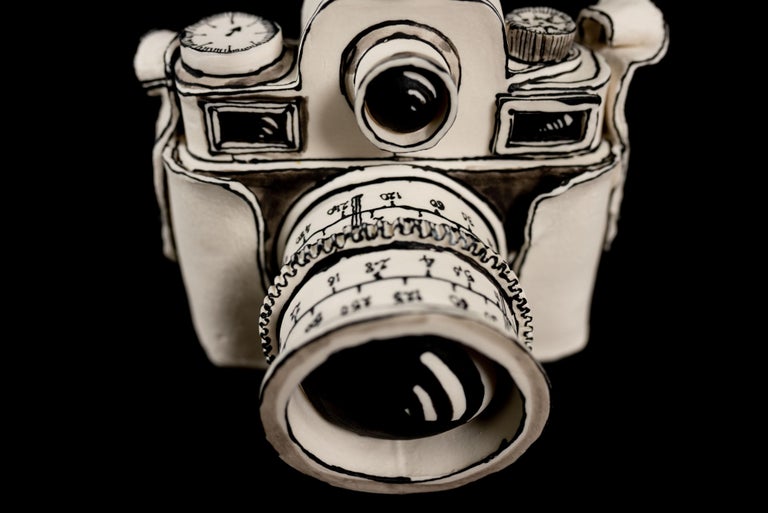 Katharine Morling - Katharine Morling, Porcelain Camera Sculpture w ...