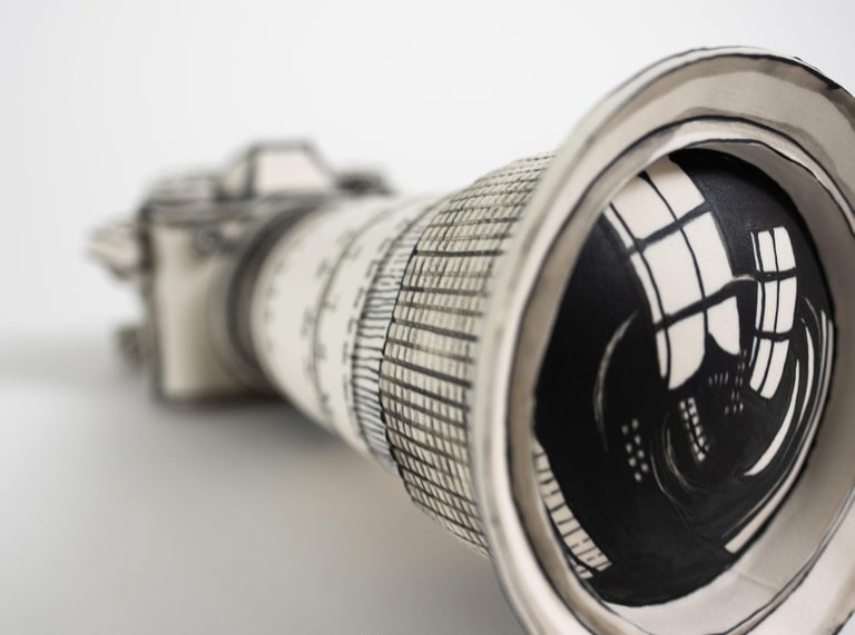 Katharine Morling - Katharine Morling, Porcelain Camera Sculpture with ...