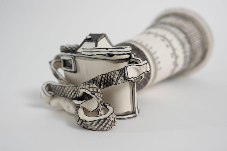 Katharine Morling - Katharine Morling, Porcelain Camera Sculpture with ...