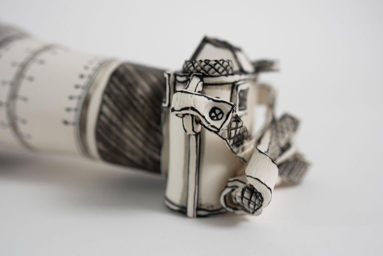 Katharine Morling - Katharine Morling, Porcelain Camera Sculpture with ...