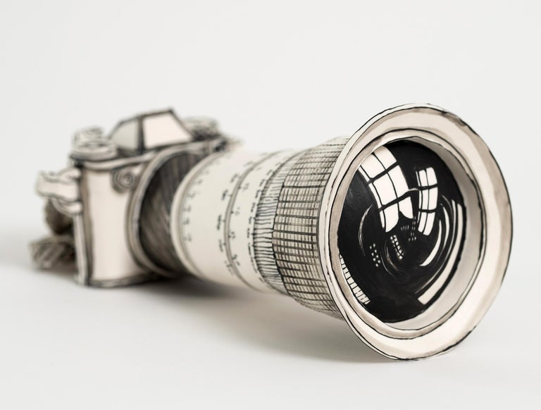 Katharine Morling - Katharine Morling, Porcelain Camera Sculpture with ...