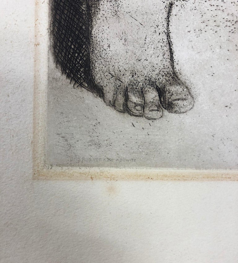 Käthe Kollwitz - Tod and Frau (Death and Woman) at 1stDibs | käthe ...