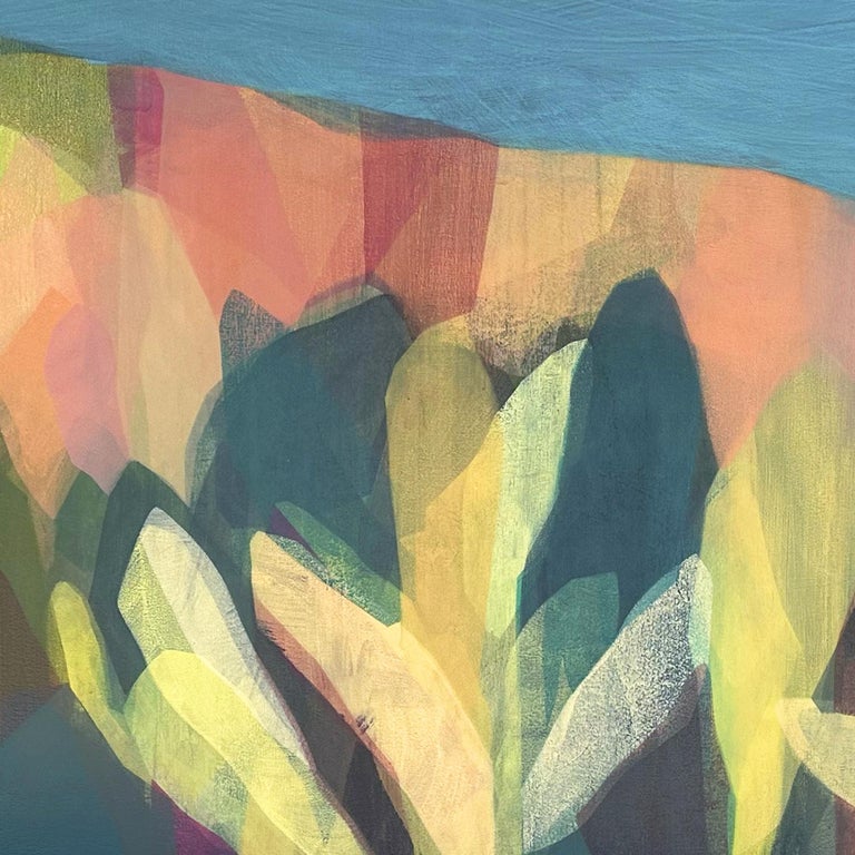 Katherine Sandoz - "(uhuru) hanawi lookout no. 2" - abstract landscape ...